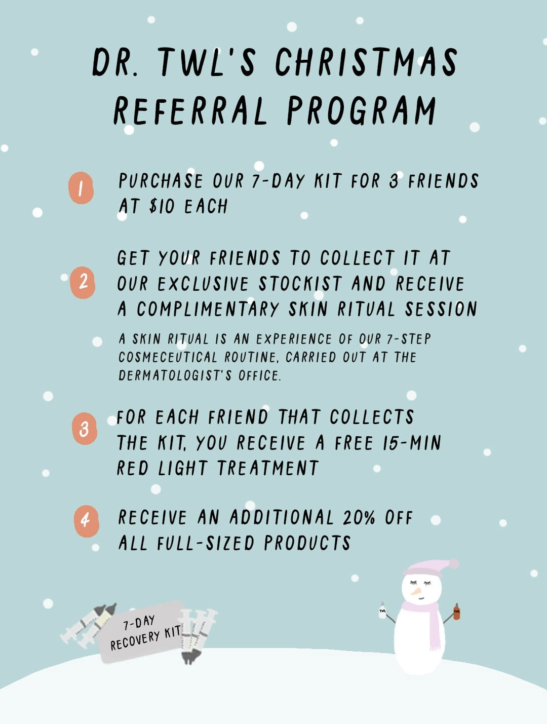 Christmas Referral Program | Dr.TWL | Dermatologist Formulated Skincare ...